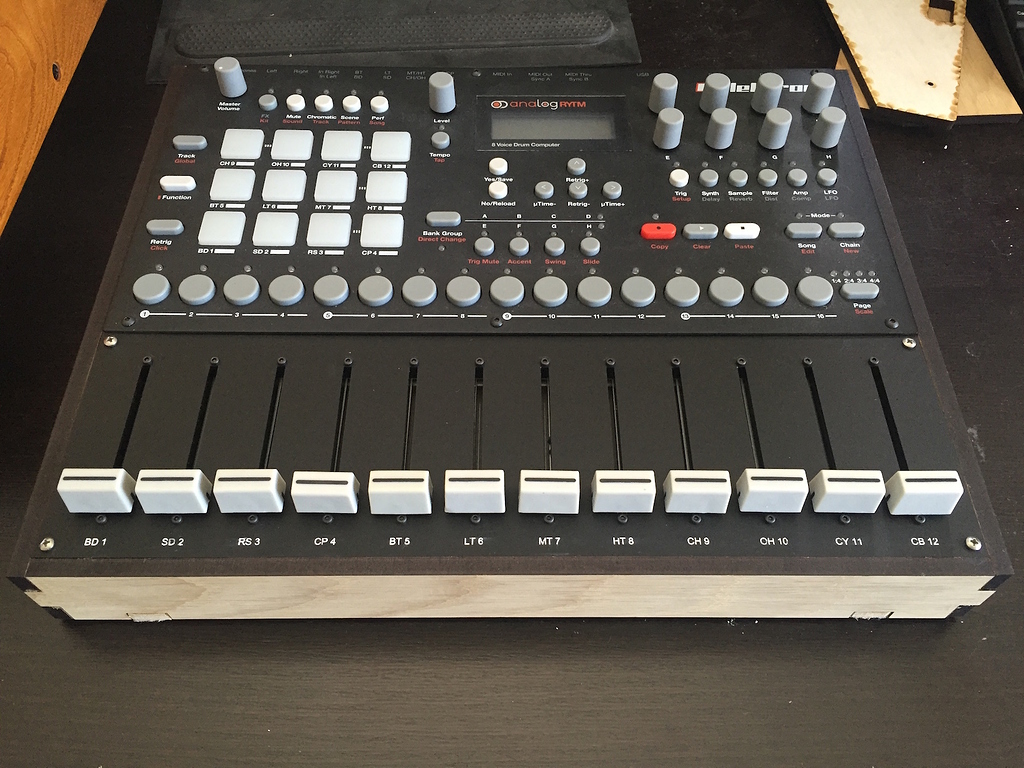 DIY MIDI Controller for Track Volume - Analog Rytm - Elektronauts