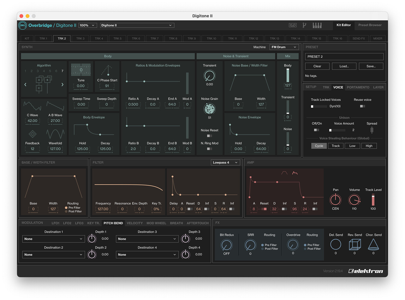 Software update: Overbridge for Digitone II & OS 1.10A for Digitone II ...