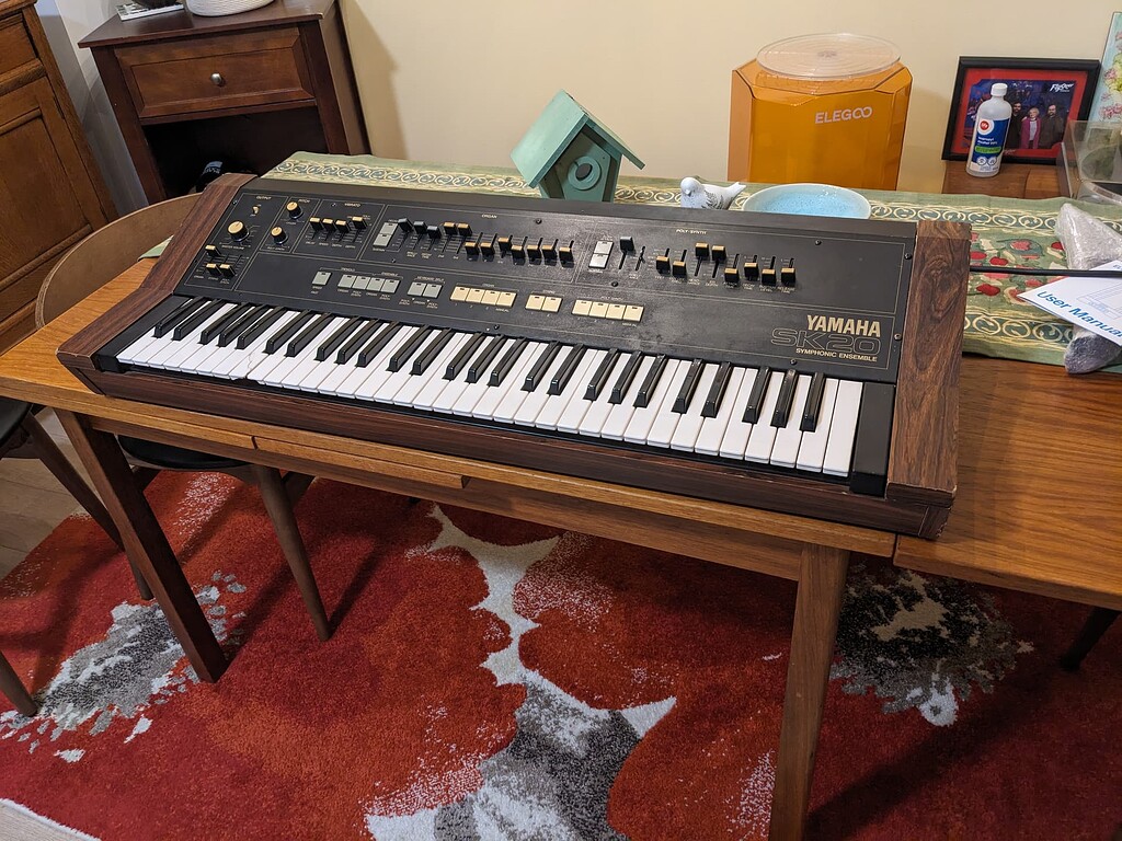 Restoring a vintage Yamaha SK20 - Other Gear - Elektronauts