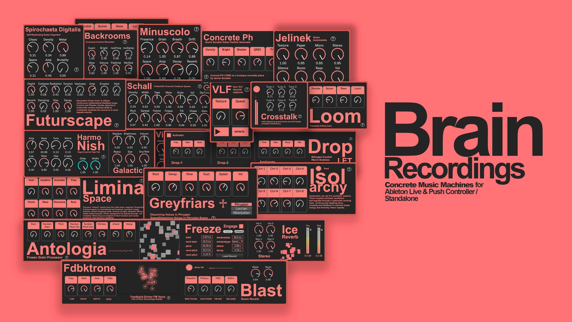 Brain Recordings \ 16 generative devices for Ableton Live & Push 3 ...