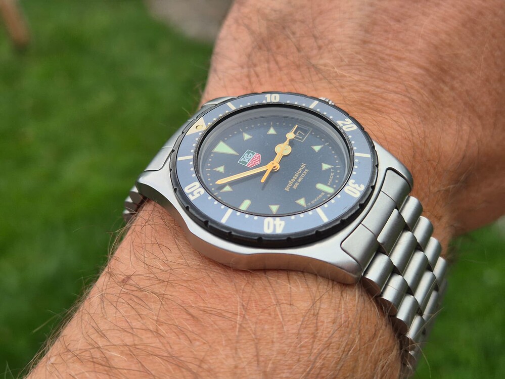 NA: TAG Heuer 972.606 'moondust' - Algemene Horlogepraat - Horlogeforum ...